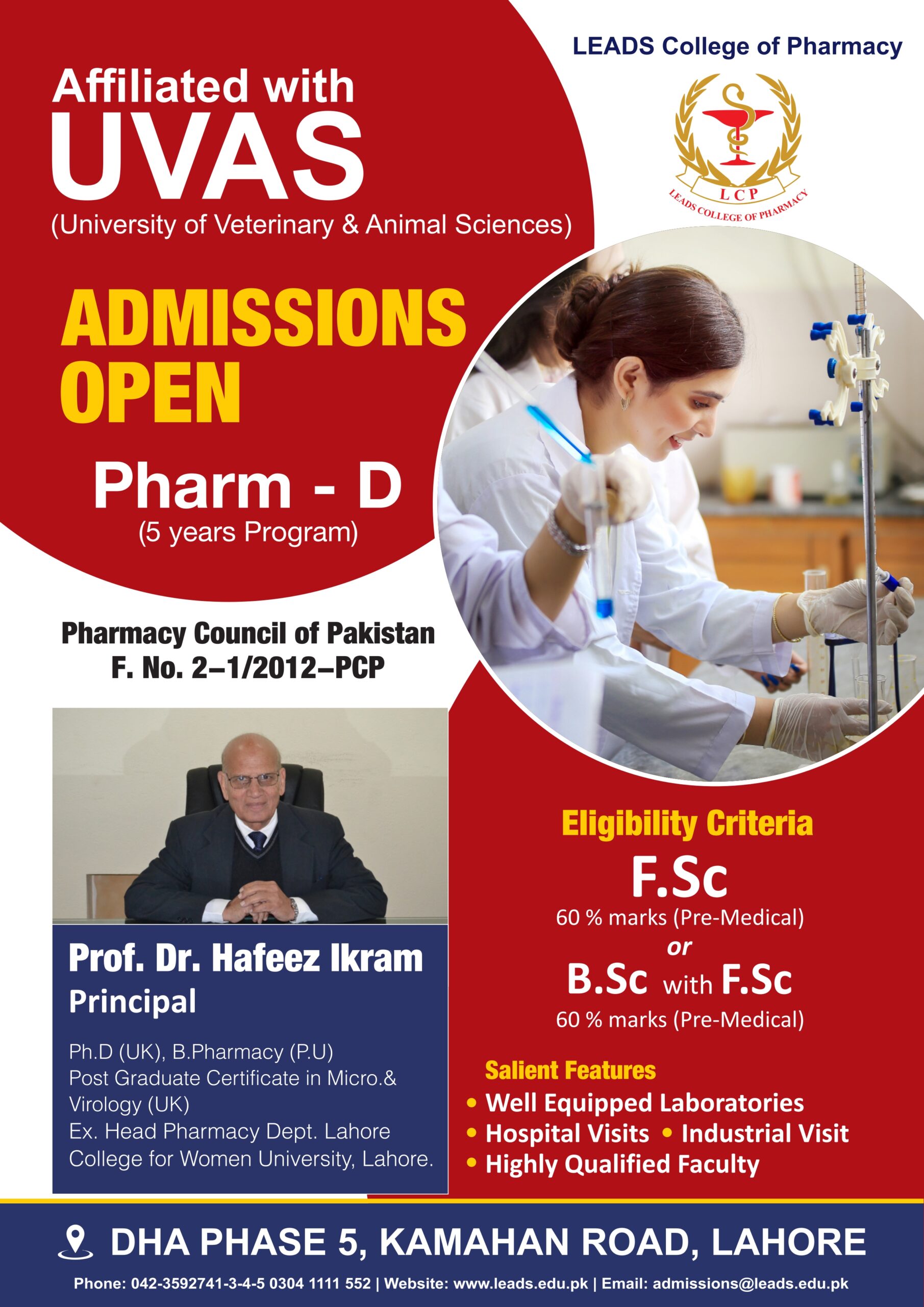 LEADS College of Pharmacy - Leads University